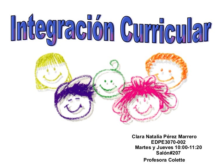 Integracion Curricular Edpe3070