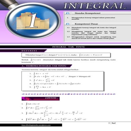 Materi integral | PDF