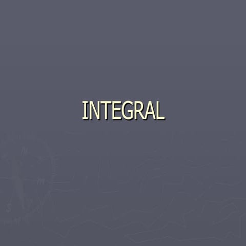 Integral | PPT