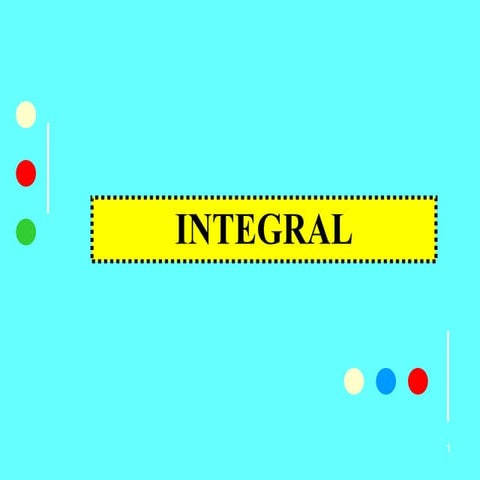 Kalkulus - Integral | PPT