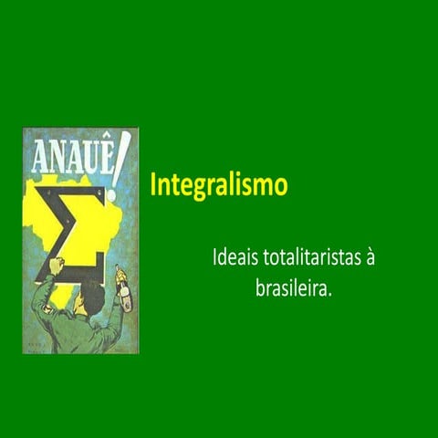 Integralismo | PPTX