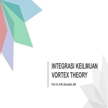 Integrasi Keilmuan Vortex Theory: Pendekatan Rasional, Empirik ...
