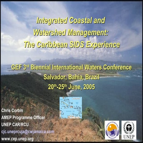 Integrated Coastal Zone Management Plan - Approach To Sustainable ...