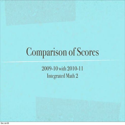 Integrated 2 Comparison ISTE 2011 | PDF | Education industry | Industries