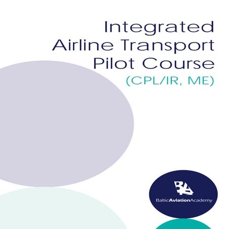 Integrated airline transport pilot course | PDF