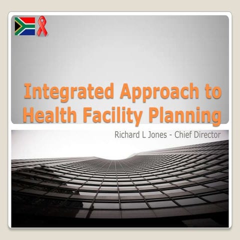 Integrated Approach To Health Facility Planning | PPTX
