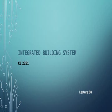 Integrated Building System-Lecture 08.pptx