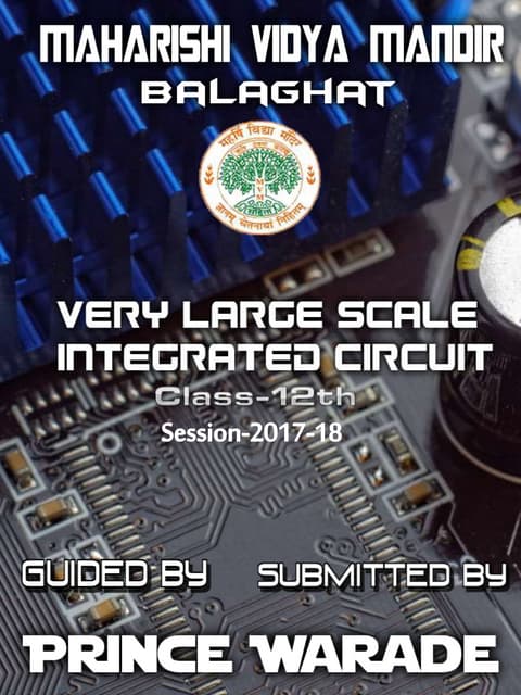 Introduction to VLSI Design | PDF