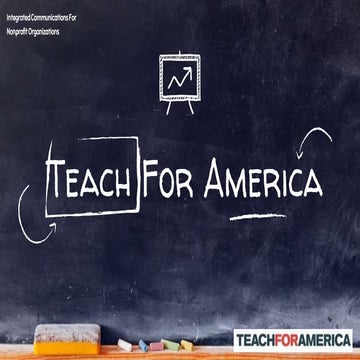 Teach For America Campaign Presentation | PPTX