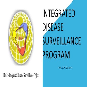 Integrated disease surveillance program.pptx