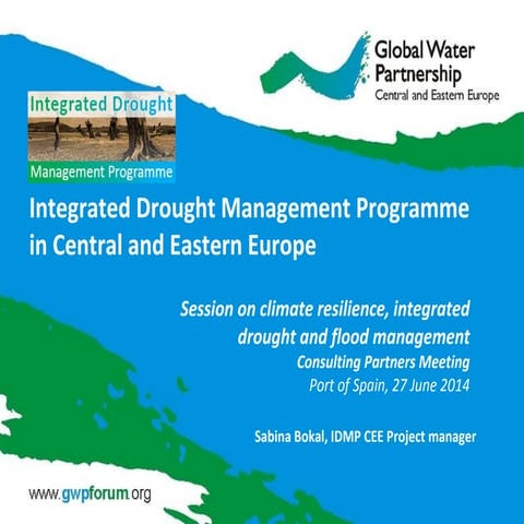 Integrated Drought Management Programme in Central and Eastern Europe | PPT
