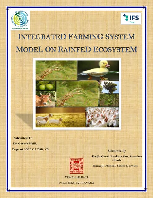Integrated farming system | PPTX