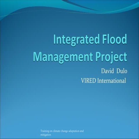 Integrated Flood Management Project | PPT