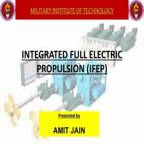 Integrated full electric propulsion IFEP | PPTX