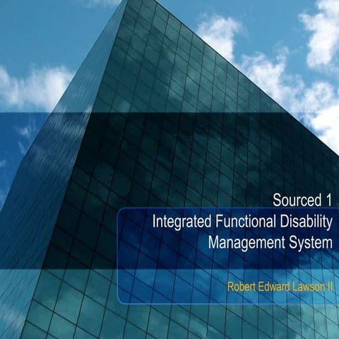 Integrated Functional Disability Management System | PPTX