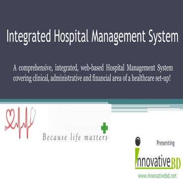 Integrated Hospital Management System | PPTX