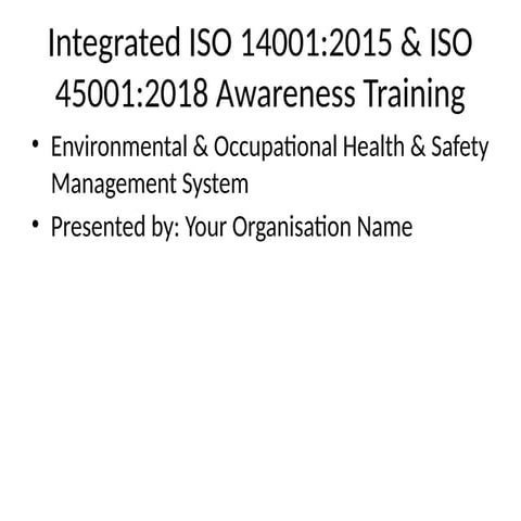 IMS ISo 9001 14001 45001 awareness trs.ppt