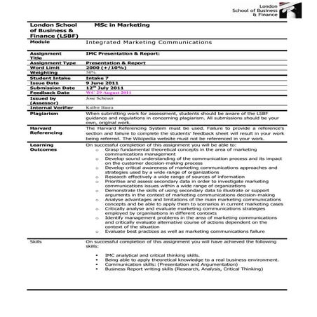 Cxc pob sba template with mark scheme | PDF
