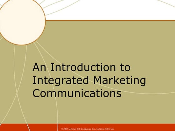 Integrated Marketing Communications (IMC) infographic | PDF