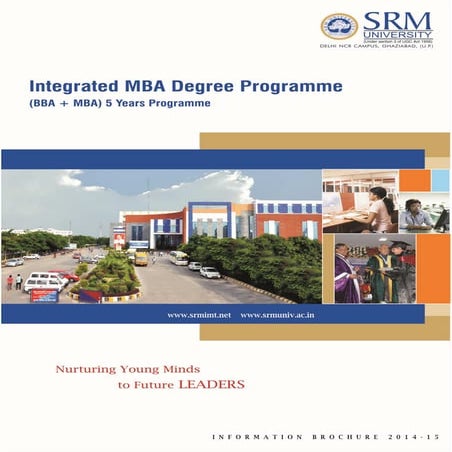 Integrated mba brochure | PDF