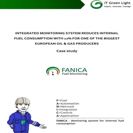 INTEGRATED MONITORING SYSTEM REDUCES INTERNAL FUEL CONSUMPTION WITH 12% ...