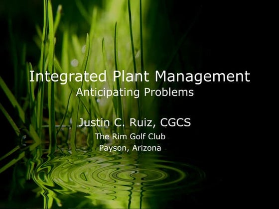 Plant management | PPT
