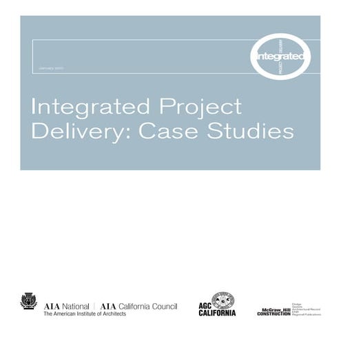 Integrated project delivery case studies | PDF