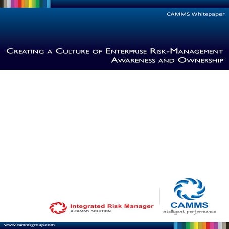 Integrated Risk Management Whitepaper - CAMMS | PDF | Business ...