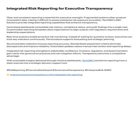Integrated Risk Reporting for Executive Transparency.pdf