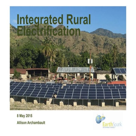 Integrated Rural Electrification | PDF