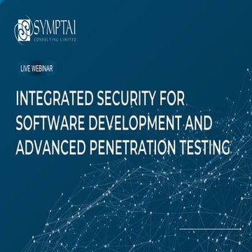 Integrated Security For Software Development And Advanced Penetration Testing Pdf