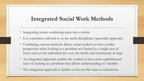 Field work practice in social work | PPT