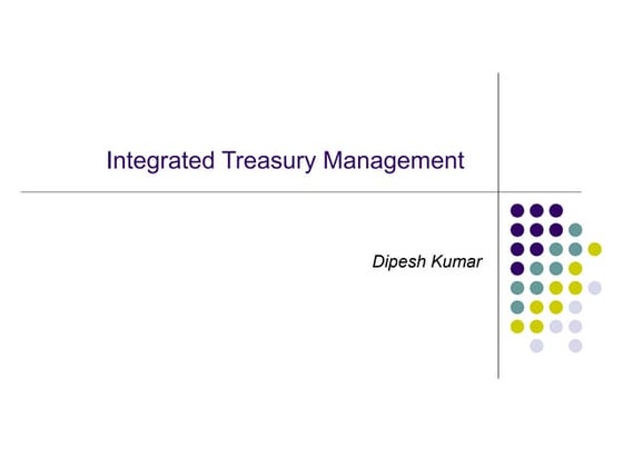Chapter 2 Organization Structure of a Treasury | PPTX
