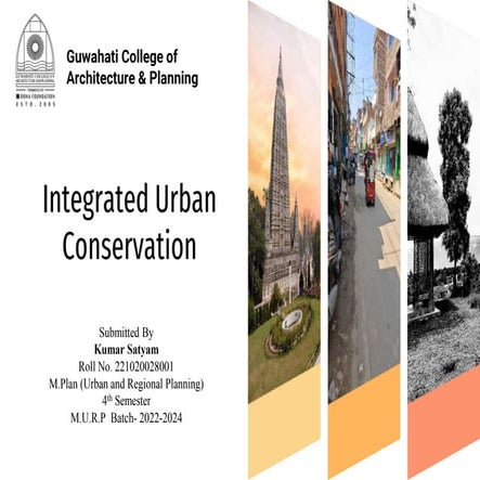 Integrated Urban Conservation, MURP.pptx
