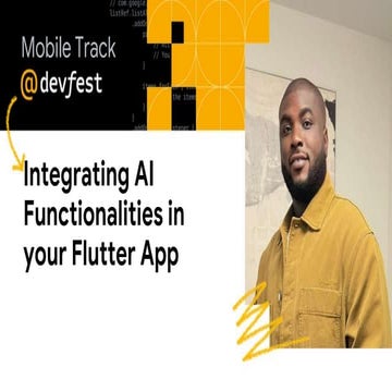 Integrating AI Functionalities in your Flutter App.pptx