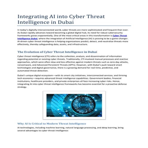 Integrating AI into Cyber Threat Intelligence in Dubai.pdf