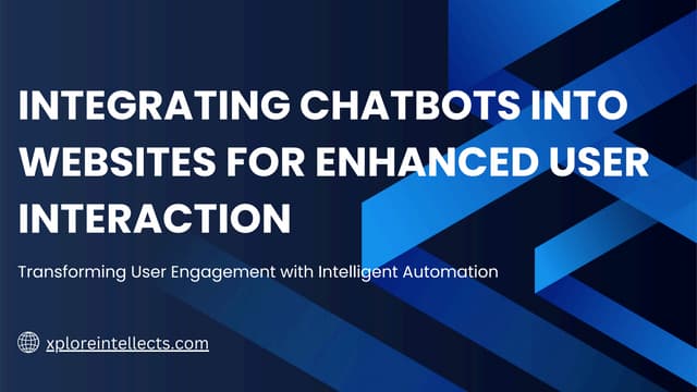Integrating Chatbots into Websites for Enhanced User Interaction.pdf Integrating Chatbots into Websites for Enhanced User Interaction.pdf