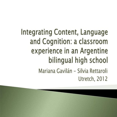 Integrating content, language and cognition final version | PDF ...