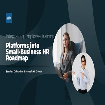 Integrating Employee Training Platforms for SMB Success | PPT