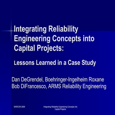 Dan Degrendel, Engineering consultant at Home