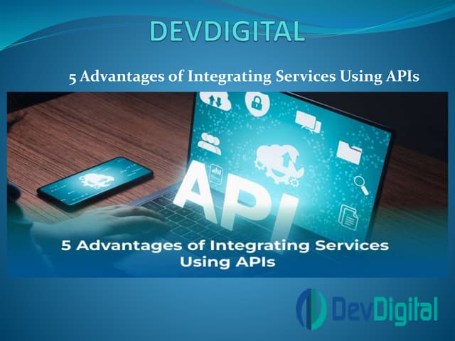 Integrating Services Using Apis Ppt