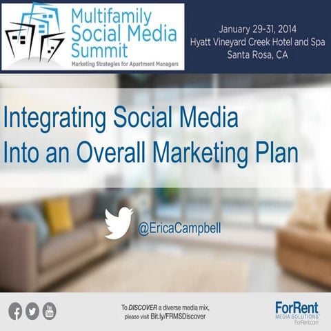 Integrating Social Media Into an Overall Marketing Plan | PPT