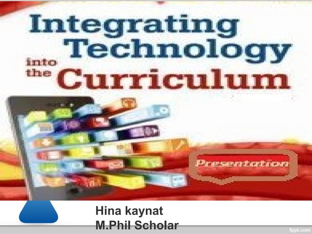 Technology integration in teaching and learning | PPTX