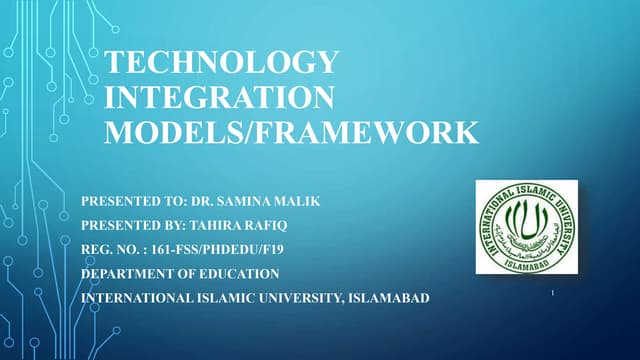 Tpack presentation | PDF