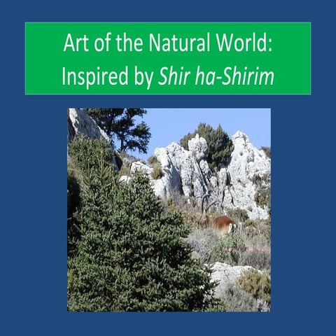 Integration For Shir Ha Shirim | PPT