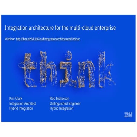 Multi Cloud Integration Architecture Ppt