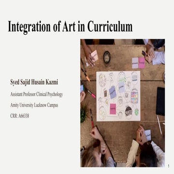 Module 3: Art Integrated Learning | PPT