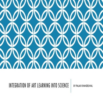 INTEGRATION OF ART LEARNING INTO SCIENCE.pptx