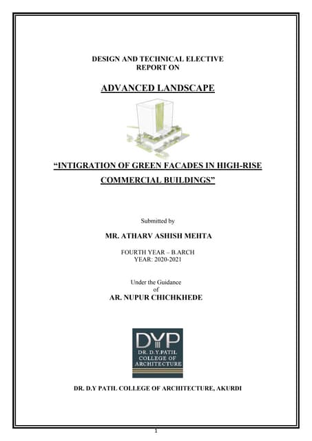 AN INTRODUCTION TO GREEN WALLS: GREEN FACADES | PDF