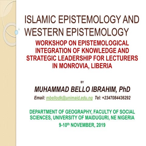 Integration of knowledge | PPT